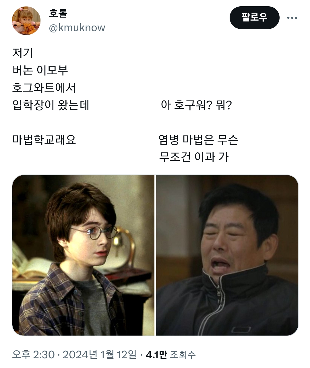 해연갤 ㄱㅇㅁㅇ 해리 이모부가 버논이 아니라 Sex Equality씨라면ㅋㅋㅋㅋ